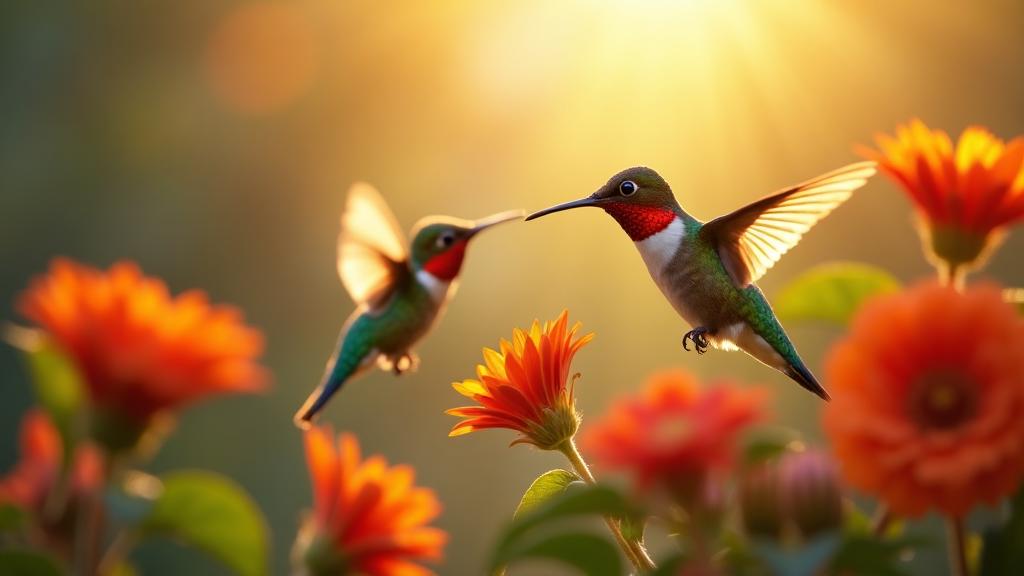 Garden Hummingbirds - Live Nature Stream